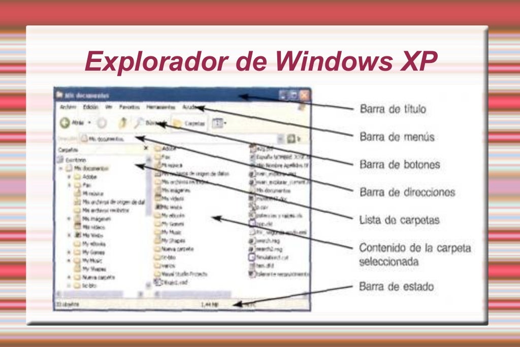 Explorador de windows, definición y sus partes