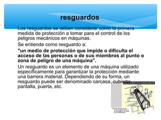 Expo riesgo mecanico | PPT