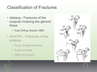 Scapula Fractures | PPTX