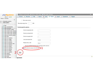 How to Export Wordpress Comments (steps in description) | PPT