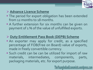 Export Import policy | PPTX