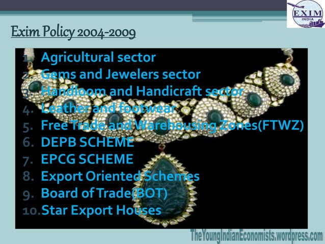 Export Import policy | PPTX