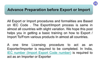 Export -Import Process.ppt