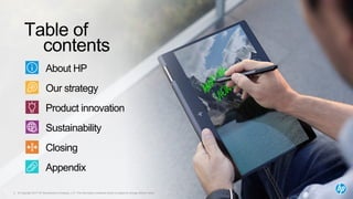HP Corporate Overview | PDF