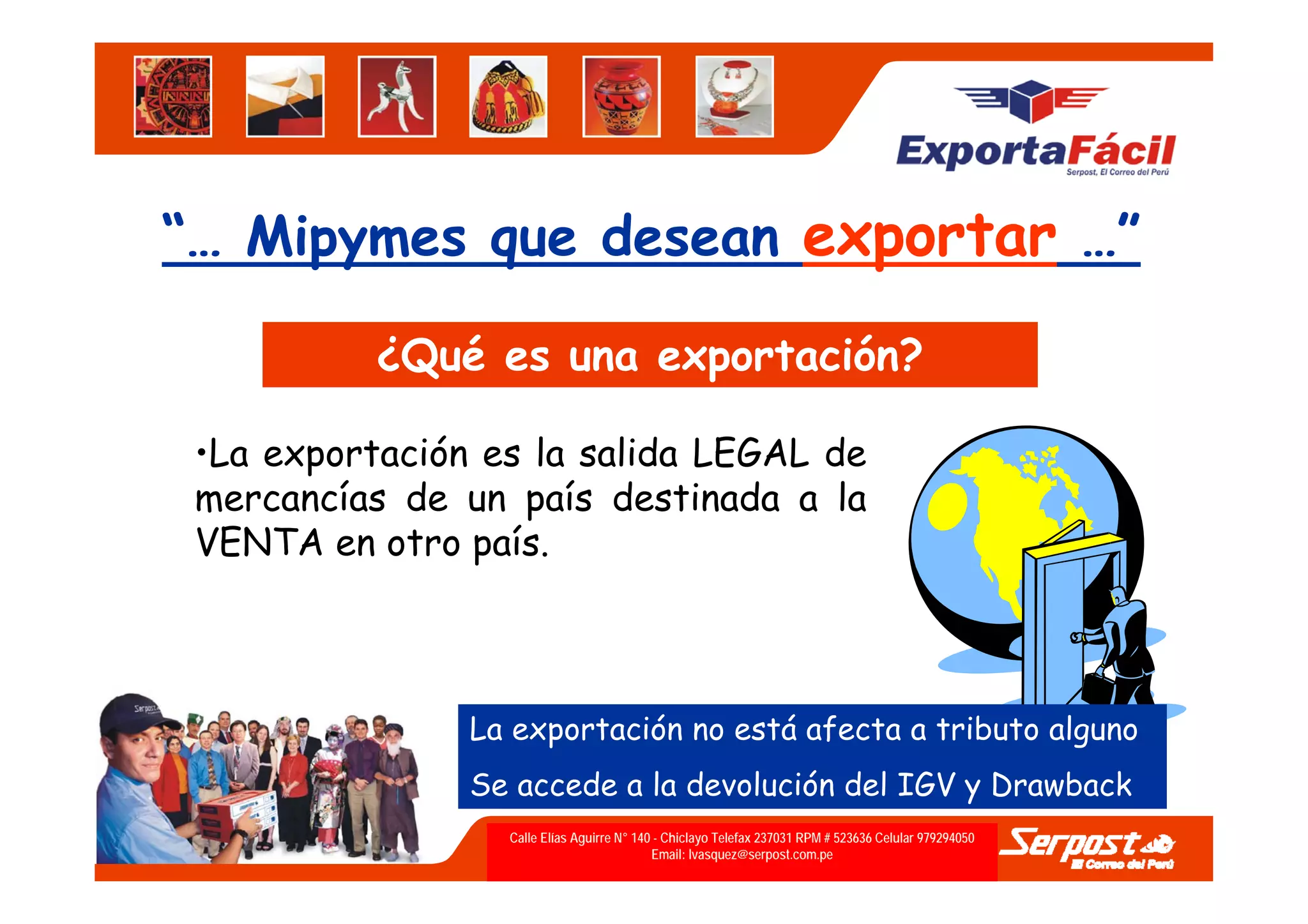 Exporta Facil Dia Del Exportador | PPT