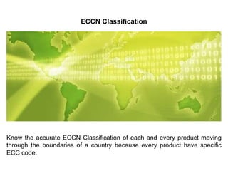 Export classification | PPTX