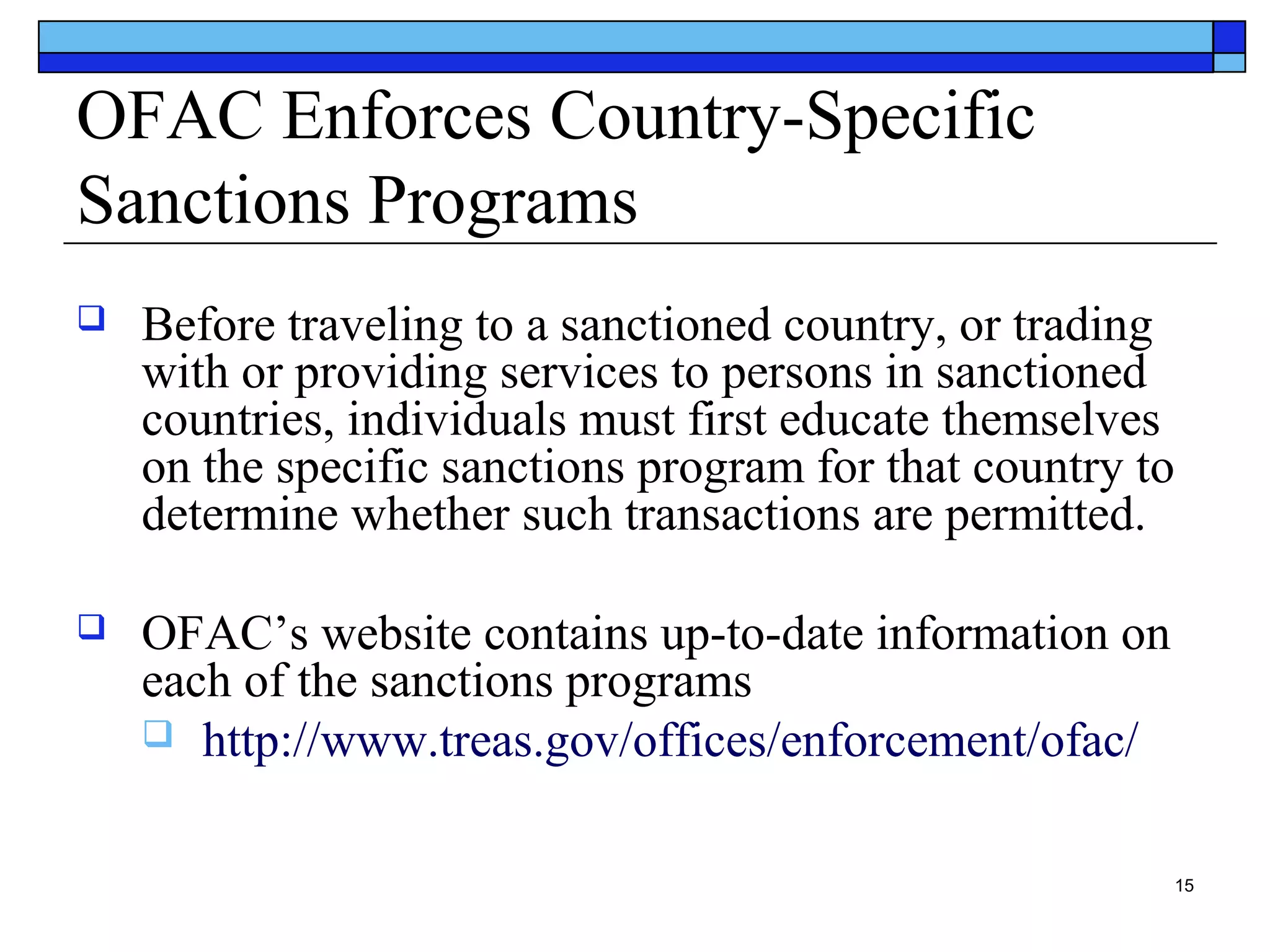 Export control training presentation | PPT