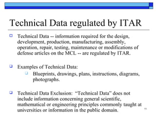 Export control training presentation | PPT
