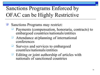 Export control training presentation | PPT