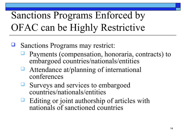 Export control training presentation | PPT