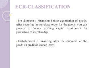 Export credit refinance | PPT