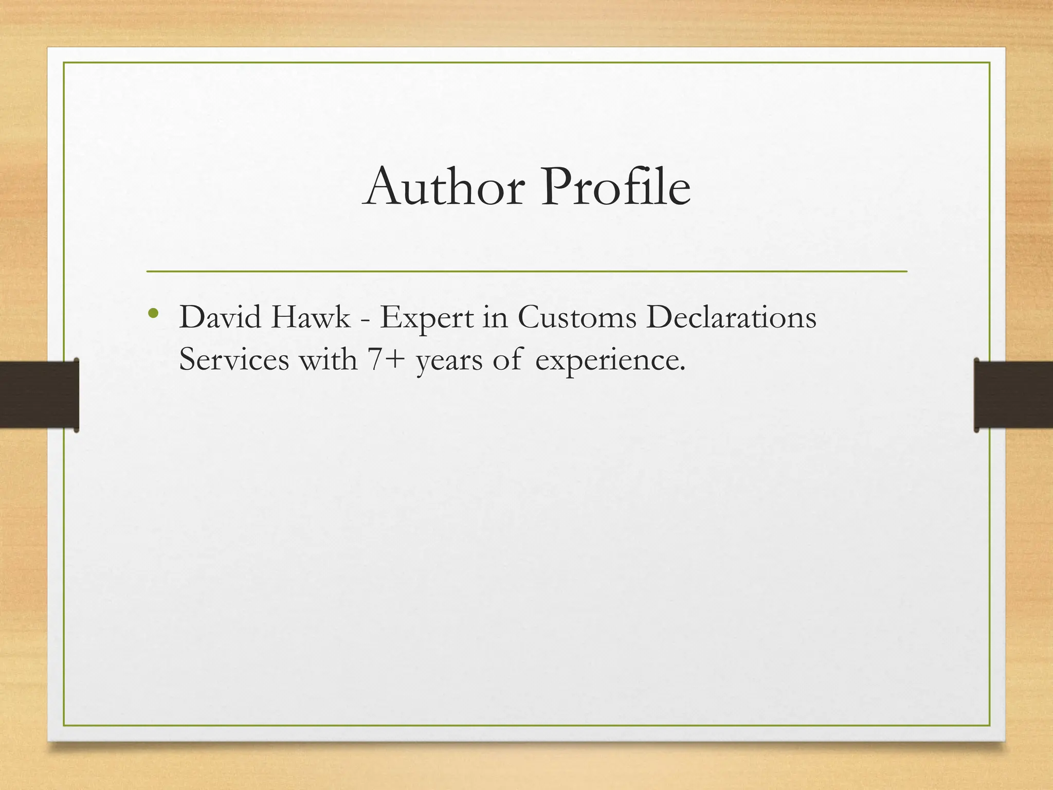 Understanding Export Declarations: A Comprehensive Guide | PPT