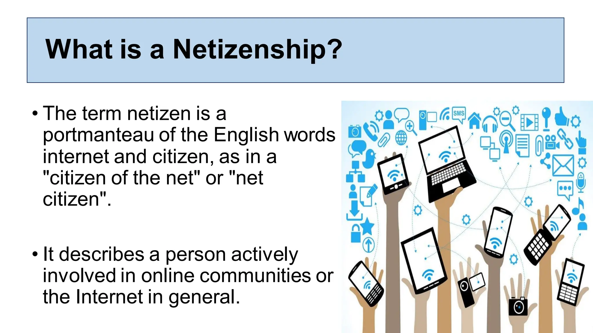 Netizenship and Netiquette in Online Communities | PDF
