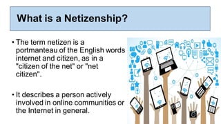 Netizenship and Netiquette in Online Communities | PDF