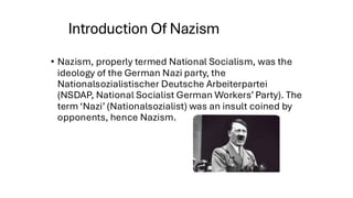 ExportDocument.pdf Naziam and rise of hitler | PPT