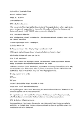 Export Documentation in International Business.doc