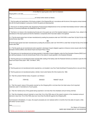 Export documents | PDF