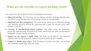 UNIT-1- Introduction to Export credit finance | PPTX