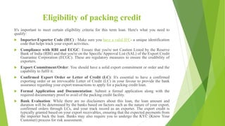 UNIT-1- Introduction to Export credit finance | PPTX