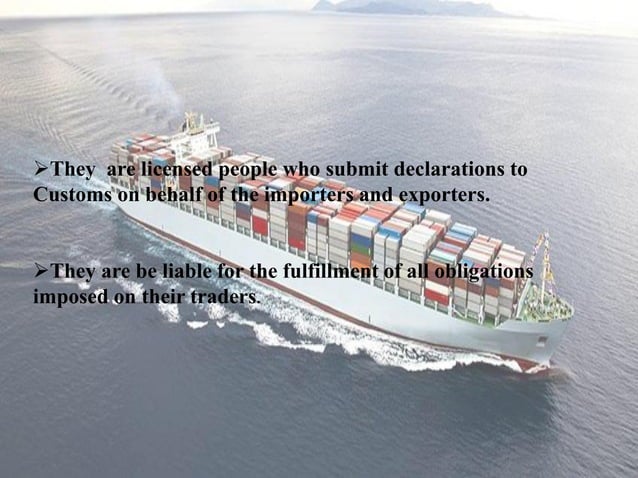 role of clearing and forwarding agent- export import documentation ...