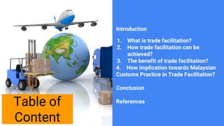 Trade facilitation - Import &Export | PDF