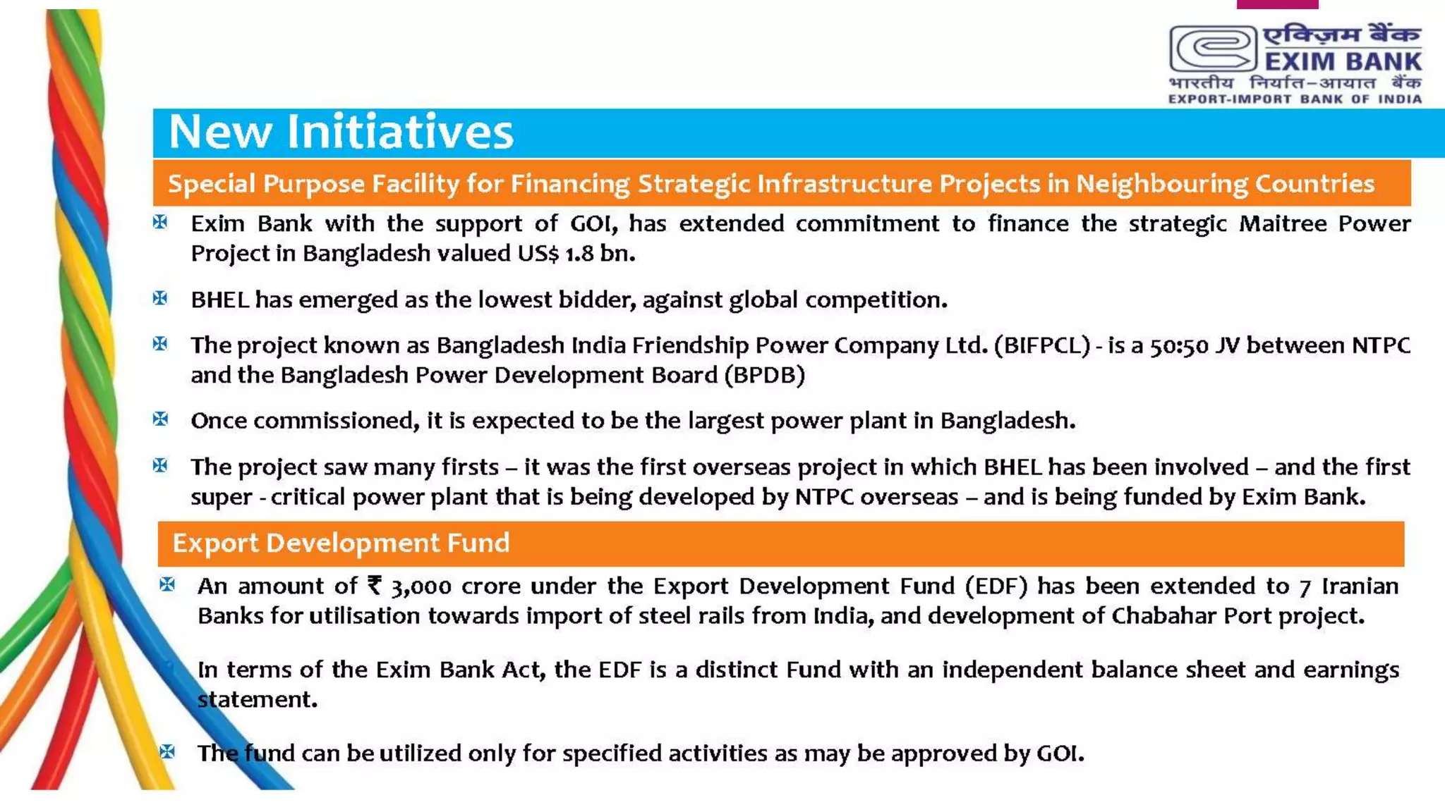 Export import bank of india(exim) | PPTX