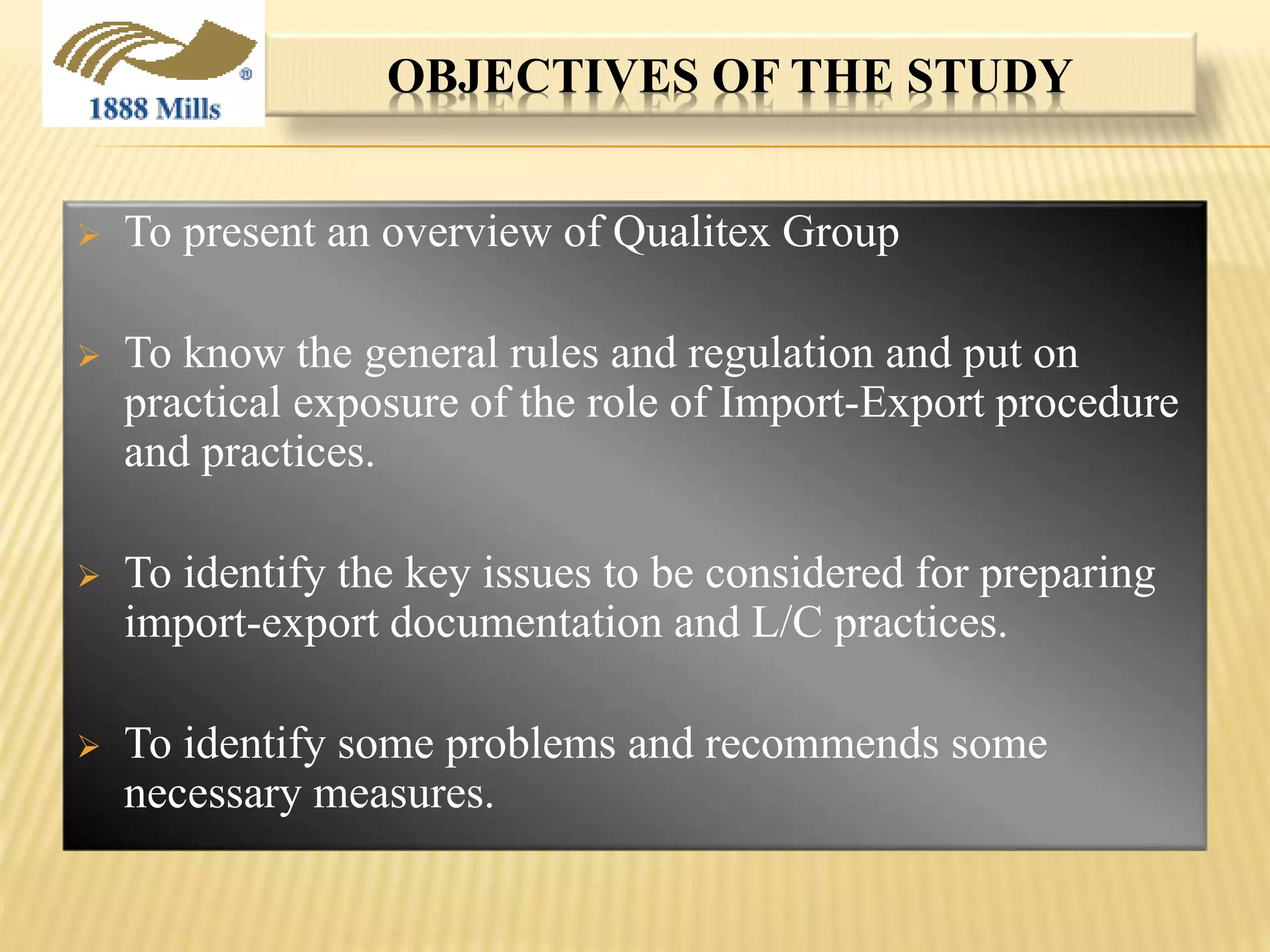 Export – import procedure and practices | PPTX