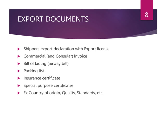 Export import procedure ppt E content.pptx