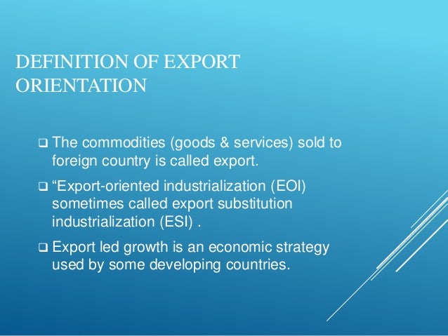 Exported Definition – 3 Ways Countries Increase Exports.