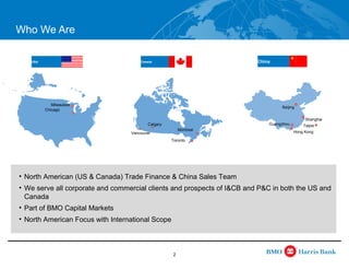 Export import trade financing, BMO | PPT