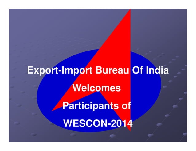 Exportincentiveswesc1265 | PPT