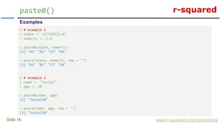 R Programming: Export/Output Data In R | PDF
