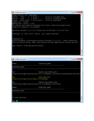 Exporting schema to dmp file and importing it into other oracle database | PDF | Databases ...