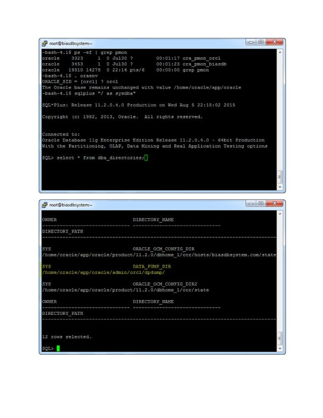 Exporting schema to dmp file and importing it into other oracle database | PDF | Databases ...