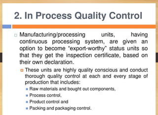 Export inspection | PPTX