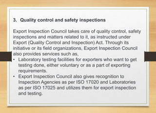 Export inspection | PPTX