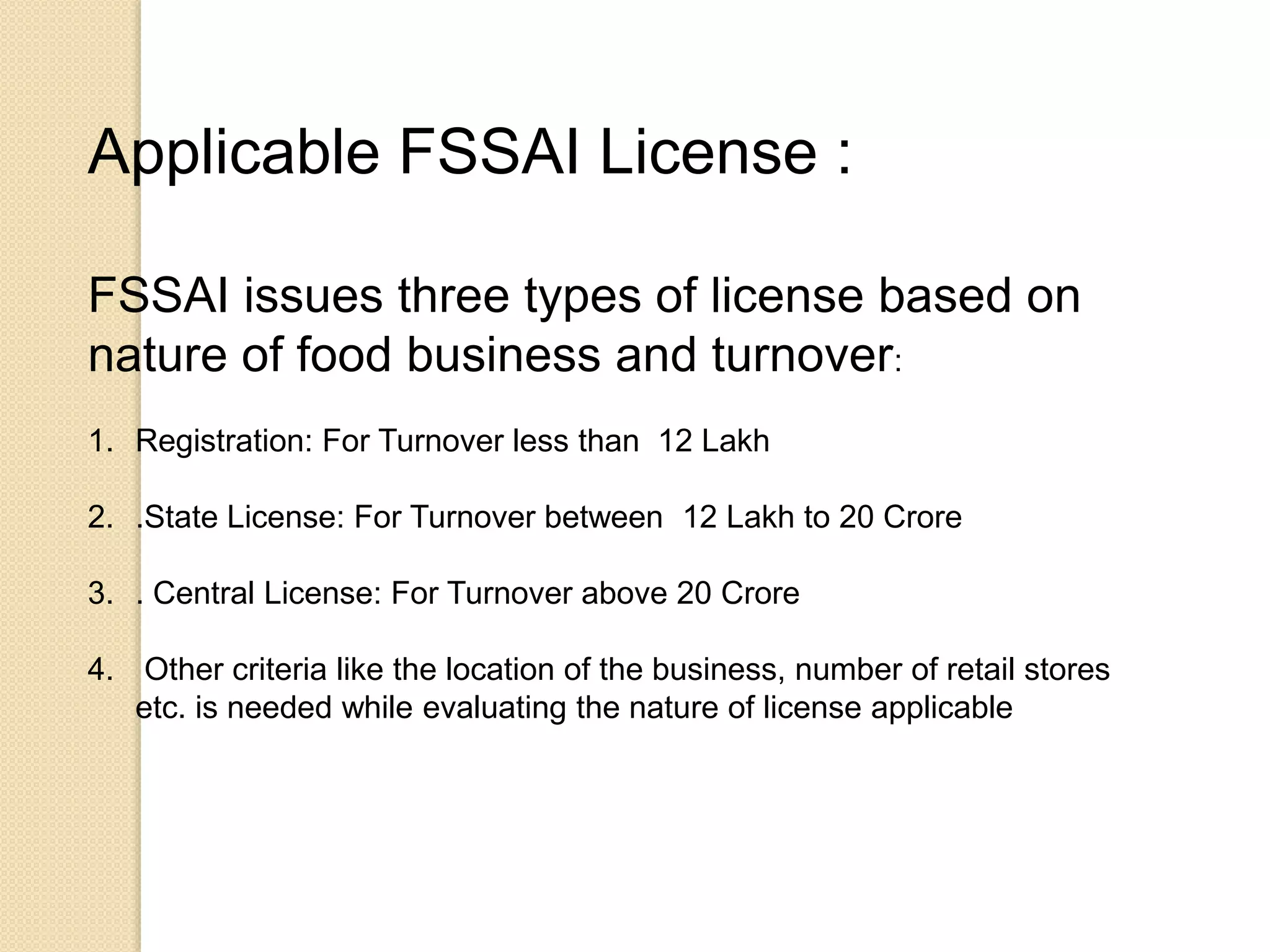 Export Inspection Council And FSSAI | PPTX