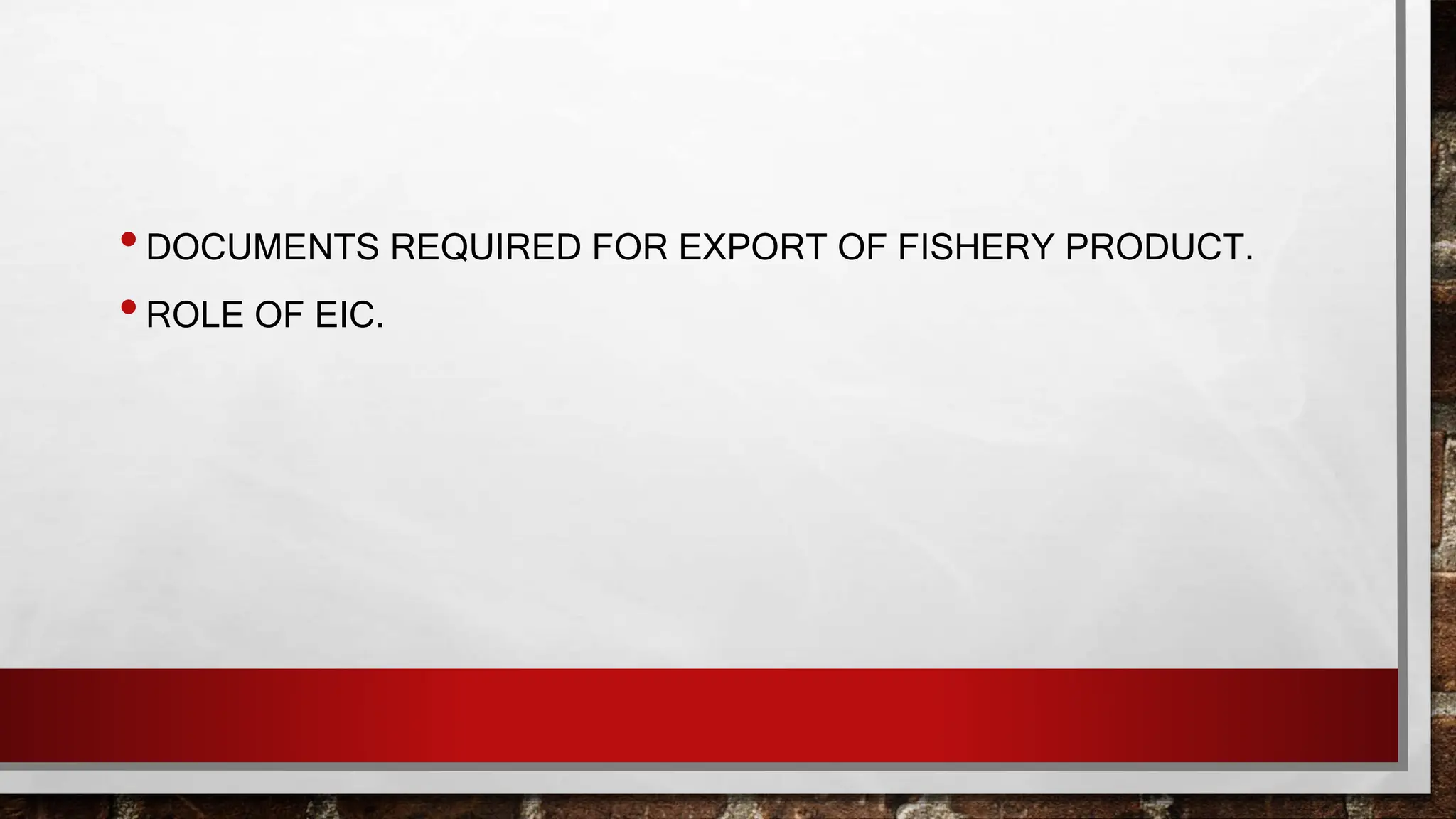 Export Inspection Council(EIC) It helps to find a set of rules and ...