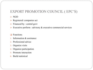 Export management- BBA | PPTX