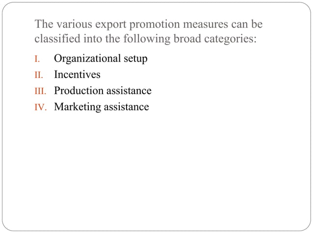 Export management- BBA | PPTX