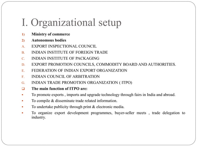 Export management- BBA | PPTX