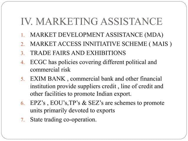 Export management- BBA | PPTX