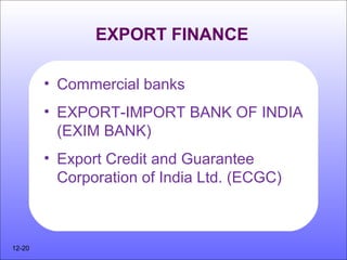 Export management ppt | PPT