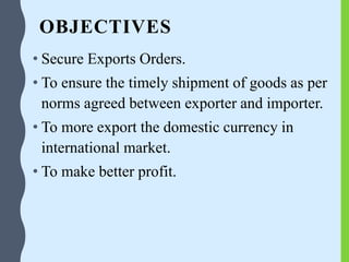 Export managment | PPTX | Business | Business and Finance