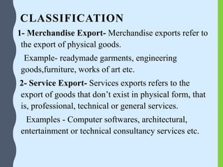 Export managment | PPTX | Business | Business and Finance