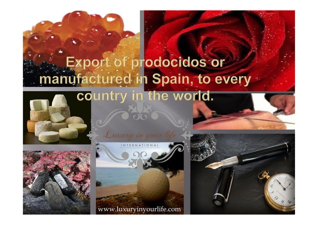 Export of spanish products. | PDF