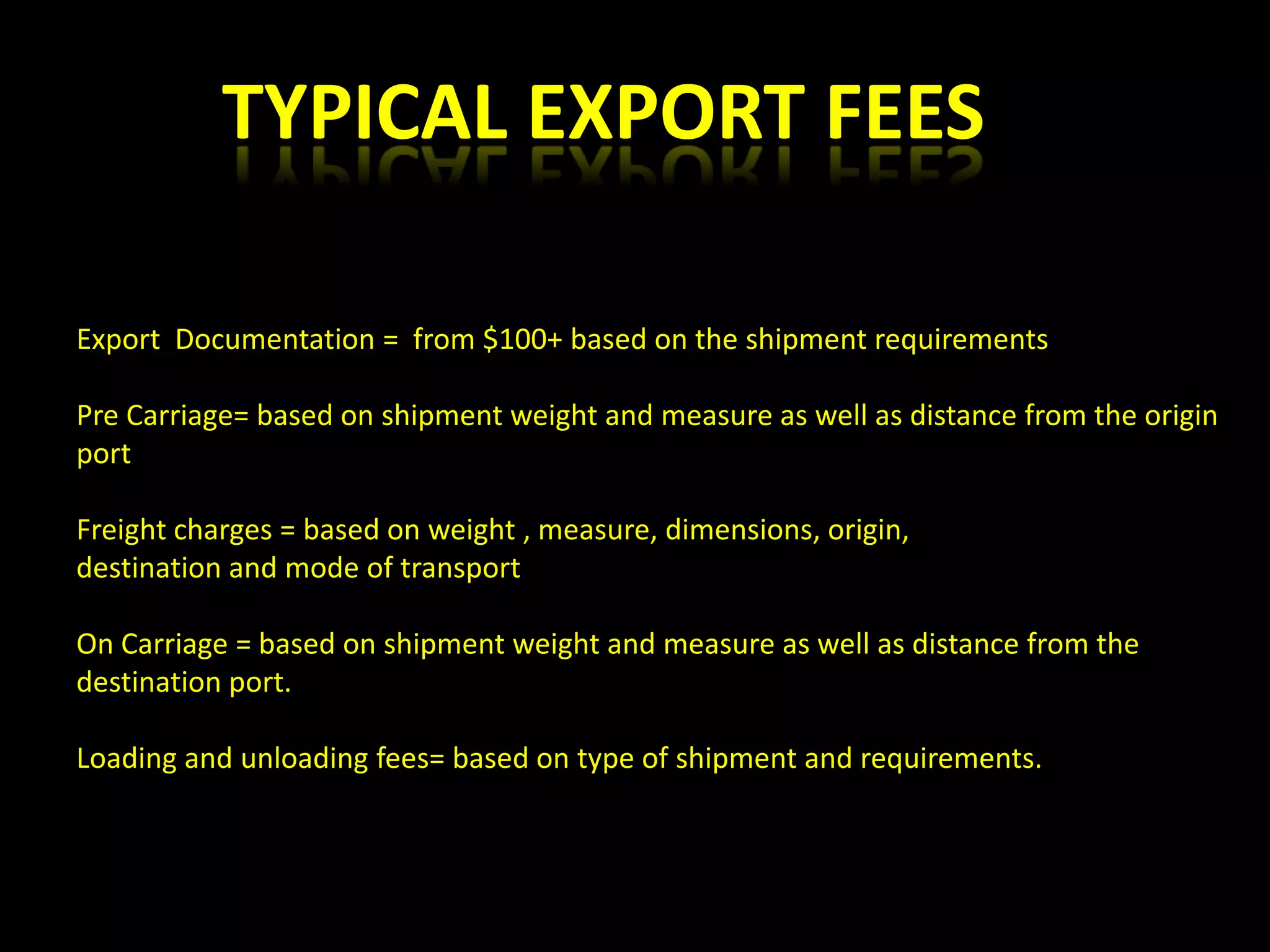 Export overview | PPTX