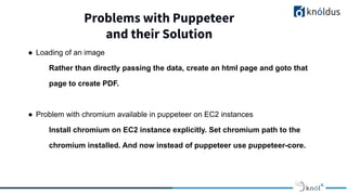 Export pdf with puppeteer | PPT