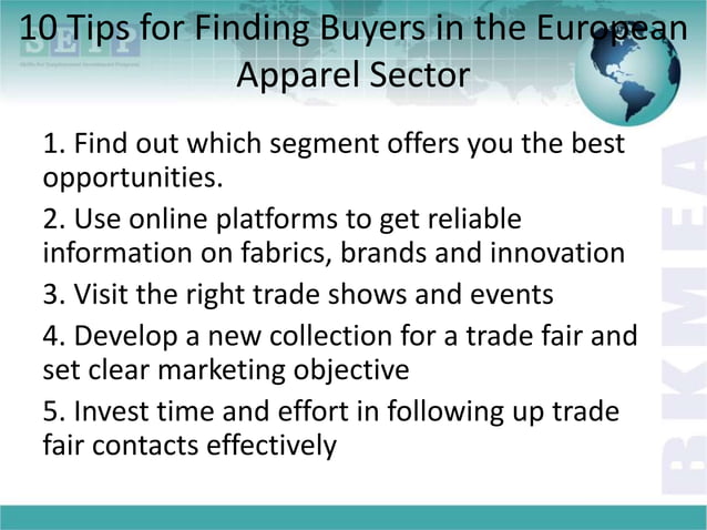 Export Potential Map | PPTX