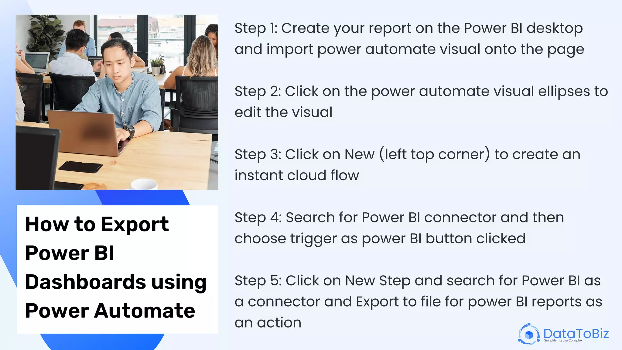 How to Export Power BI Dashboards using Power Automate in 7 Steps | PDF